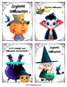 Activités Halloween - Blogue à part
