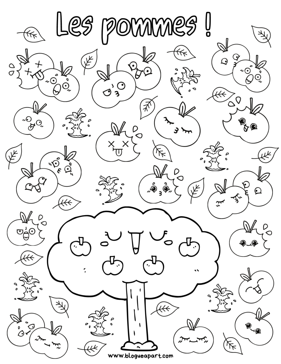Les pommes - Blogue à part