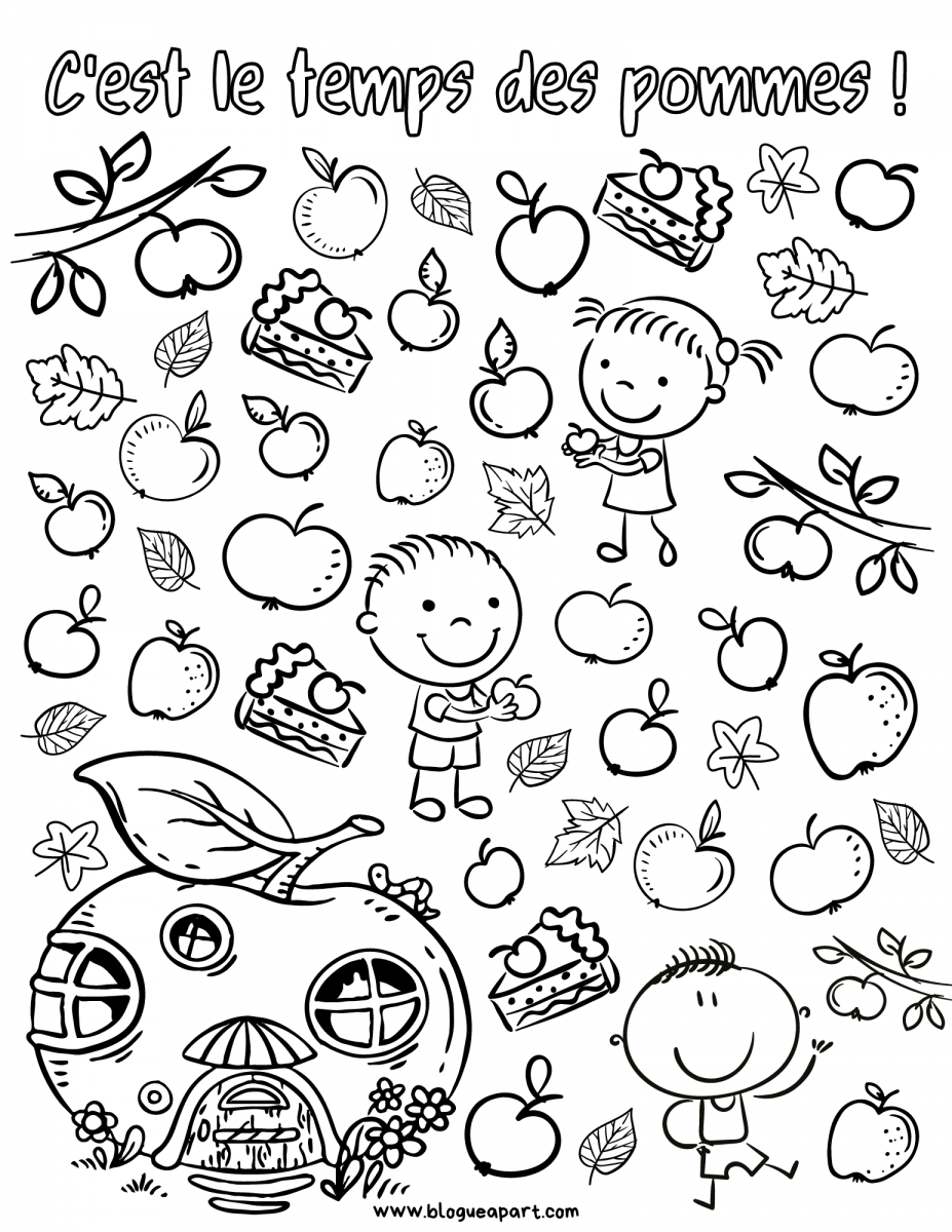 Les pommes - Blogue à part